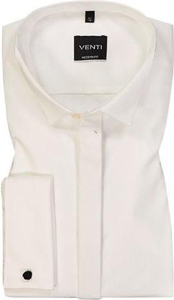 Venti Herren Smokinghemd weiß Baumwolle