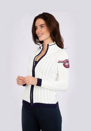 Sir Raymond Tailor Strickjacke Scottie mit hochwertigem Rei&szlig;verschluss