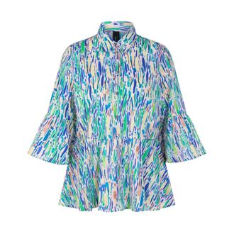 Marc Cain Bluse mit Pailletten-Print - - Blouses & Shirts - Damen - Mehrfarbig - XS