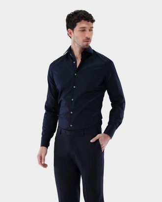van Laack Twill-Hemd b&uuml;gelfrei Slim Fit