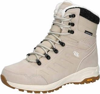 Brütting Mixte Niara Bottes dhiver, Beige, 42 EU