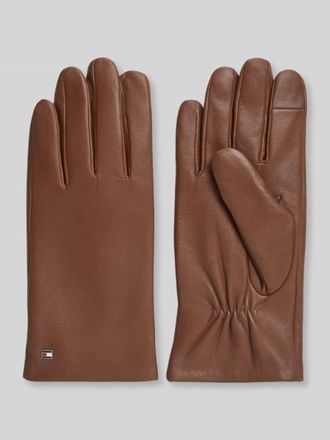 Tommy Hilfiger Handschuhe aus echtem Ziegenleder
