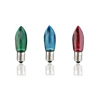 Hellum Ampoules en forme de bougies ondul&eacute;es de rechange pour &eacute;clairage int&eacute;rieur et ext&eacute;rieur dans diff&eacute;rentes versions