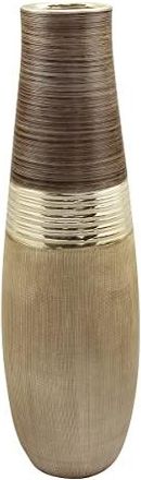 Gilde Kegelvase Bradora braun/Champagner/beige H= 56,0 cm 47135