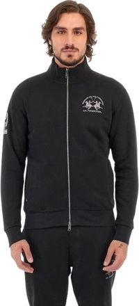 La Martina SweaT-shirt en molleton bross&eacute; - Homme - Sweatshirts et sweats &agrave; capuche - Noir - Taille: XL