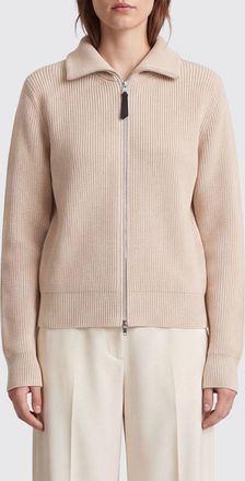 Maison Margiela Rollkragen-Cardigan aus Woll- und Baumwollstrick mit Rei&szlig;verschluss