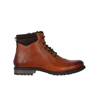 Firetrap Hays Stiefel f&uuml;r Herren, Leder, Niedriger Absatz (Hellbraun)