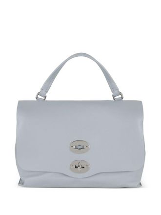 Zanellato sac porté épaule Postina en cuir - Bleu