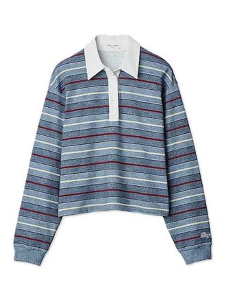 Rag & Bone Pull Col Rond - Bleu Clair