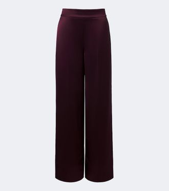 Joseph Weite Hose Dijon aus Satin