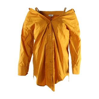 Liu Jo Gelbe Baumwollbluse - - Blouses & Shirts - Damen - Gelb - L
