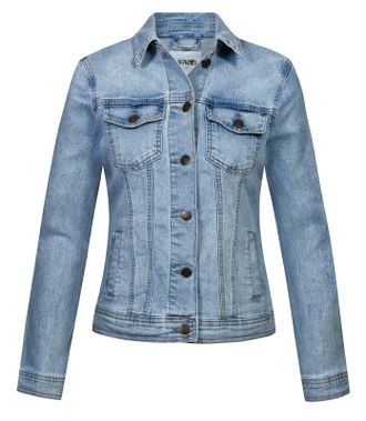 Hailys LS C DJK Ma44cy Frauen Jeansjacke blau XXL 77% Baumwolle, 21% Polyester, 2% Elasthan Streetwear