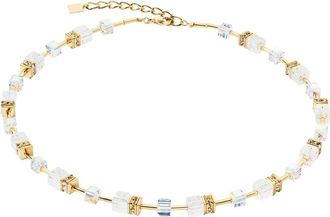 Coeur de Lion Halskette - GeoCUBE Iconic Nature Halskette - Gr. unisize - in Weiß - für Damen