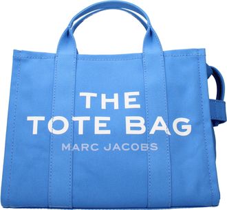 Marc Jacobs Sacs &agrave; main The Tote Bag Femme Tissu Bleu/Printemps