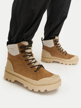 Pepe Jeans London Schn&uuml;rstiefeletten PLS50538 Braun