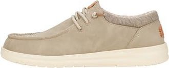 HeyDude Paul Classic - Chaussures pour Hommes - Baskets avec Semelles Confortables - Style Mocassin, Taupe Grey, 43