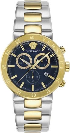 Versace Urban Mystique Chronograph 43mm - - Accessories - Herren - Grau - ONE SIZE