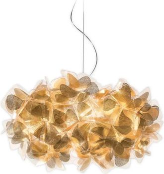 SLAMP [NEUWERTIG] B-Ware Slamp Clizia Pendelleuchte H&auml;ngelampe Mama Non Mama Gold Transparent Leuchte