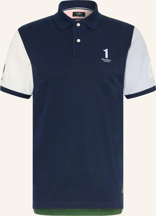 Hackett Piqu&eacute;-Poloshirt Classic Fit blau