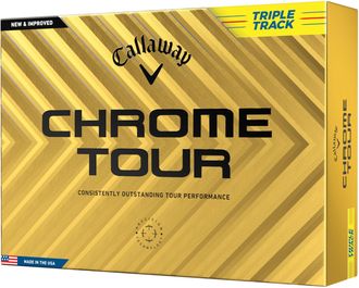 Callaway Golf BL CG CHRM Tour YLW 24 TRPLTRK 12B PK, Yellow