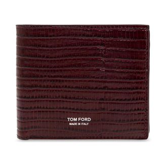 Tom Ford Klassische Bifold Geldb&ouml;rse - - Accessories - Herren - Rot - ONE SIZE