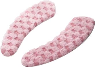 Generic Toilet Seat Cushion Pad - Velvet Seat Cushion Cover, 40cm 1 Pair Adhesive Soft Washable Pads, Toilet Seats Pad | for Bathroom Winter Household Dormito