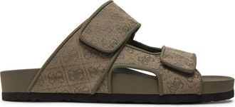 Guess Pantoletten Guess Igea II Jqd 4g FMGIGJ FAL03 Khakifarben