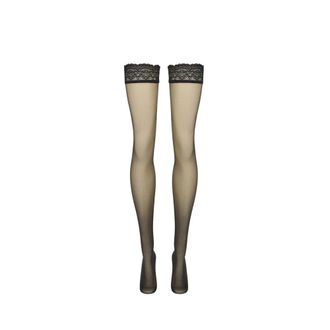 Wolford Individual 10 Stay-Up - - Underwear - Damen - Schwarzk - S