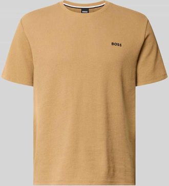 HUGO BOSS Regular Fit T-Shirt aus Baumwoll-Mix