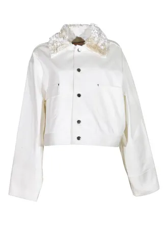 Plan C Veste Casual - Cr&egrave;me