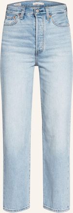 Levi's Straight Jeans Ribcage blau