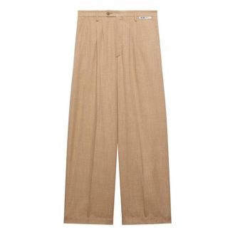 GCDS Plissierte Hose - - Trousers - Herren - Beige - L