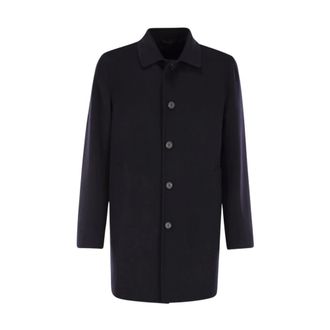 Palt&ograve; Alfredo Wollmantel - - Coats - Herren - Blau - 3XL