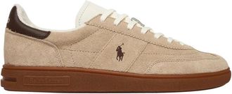 Ralph Lauren Homme, Chaussures, Beige, Taille: 45 EU Bedford Suede Baskets