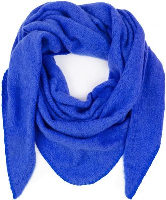 Glamexx24 Damenschal Dreieckstuch Damen Halstuch warmer Strickschal Kuscheliger Winterschal in viele Farben Weicher angenehm zu tragen