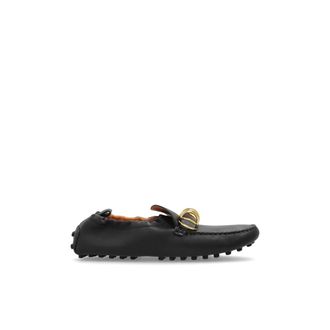 Tod's Leder Loafers - - Shoes - Damen - Schwarzk - 36 EU