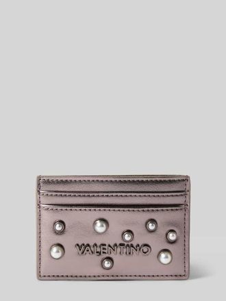 Valentino Handbags Kartenetui mit Perlenapplikation Modell GINZA