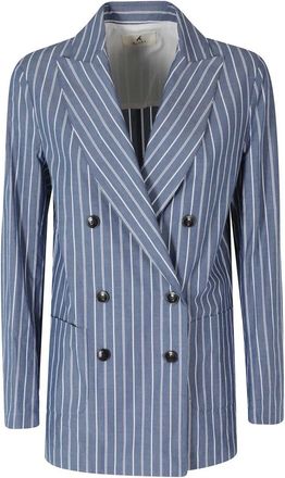 Myths Femme, Vestes, Bleu, Taille: 42 FR Blazers