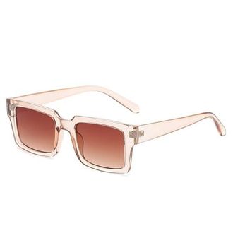 Generic Lunettes De Soleil Carr&eacute;es &Agrave; Petite Monture For Hommes Et Femmes, Vacances Dext&eacute;rieur(Orange)