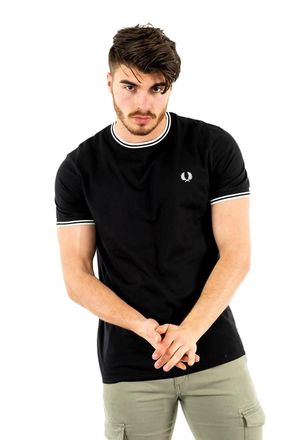 Fred Perry T-SHIRT M1588 BLACK