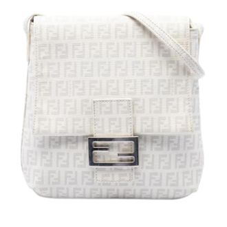 Fendi Pre-owned Vintage Umh&auml;ngetasche - - Pre-owned - Damen - Wei&szlig; - ONE SIZE