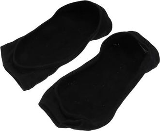 IFUNDOM Chaussettes De Yoga &agrave; Deux Orteils &Eacute;t&eacute; Femme, L&eacute;g&egrave;res Et Respirantes, Coton Doux, Antid&eacute;rapantes, Usage Pilates Et Pratique De Yoga, Noir, Taille Uniq