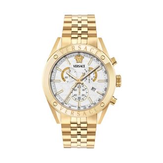 Versace Analogue Uhr - - Accessories - Herren - Gelb - ONE SIZE