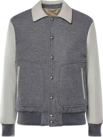 Eleventy Bomberjacke - Wei&szlig;