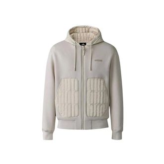 Mackage Homme, Sweatshirts et sweats &agrave; capuche, Beige, Taille: XL Cruz Hooded Jacket