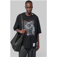 Miharayasuhiro Cat Printed Tee