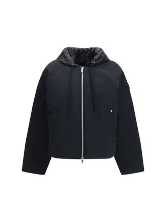 Moose Knuckles Womens Bomber Down Jacket Tegan Black Outer: Nylon