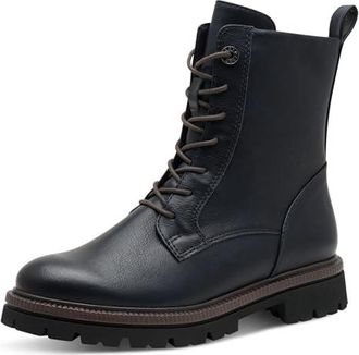 Marco Tozzi Bottines tendance pour femme 2-25207-43 - Bleu marine - Taille 39 EU, bleu marine, 39 EU