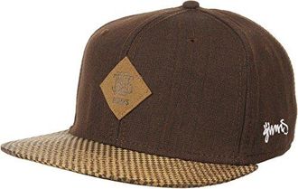 Djinns Casquette 6P Glencheck Strapback Strapback Cap Casquette (Taille Unique - Marron)