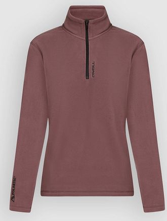 O'Neill FwcCruz JackS Polartec Half-Zip Fleece Pullover purple gray